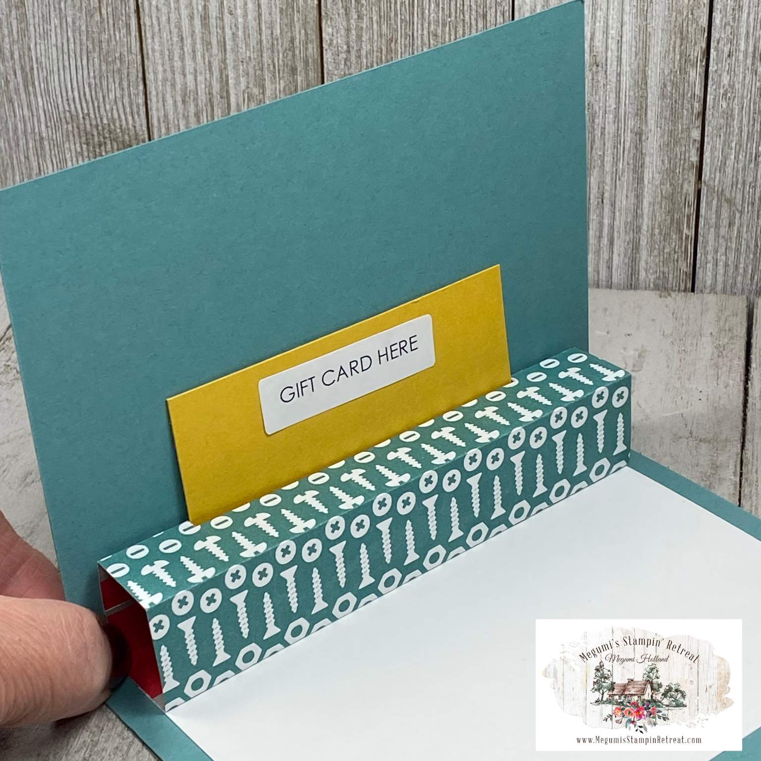 Trusty Tools Gift Card Holder Video Tutorial - Swap Card - Meg Holland ...